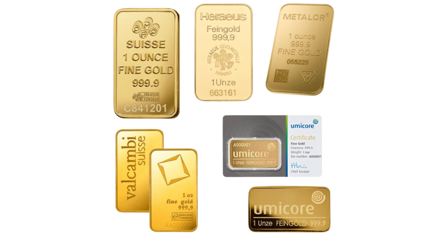 A Guide to Investing in 1 Ounce Gold Bars - Bullion Giant