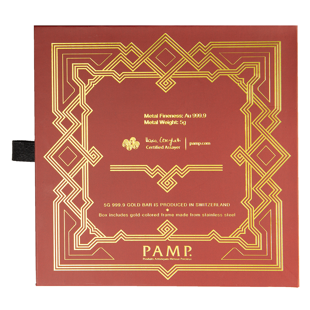 5 Gram PAMP Arabian Camel Gold Bar |Bullion Giant